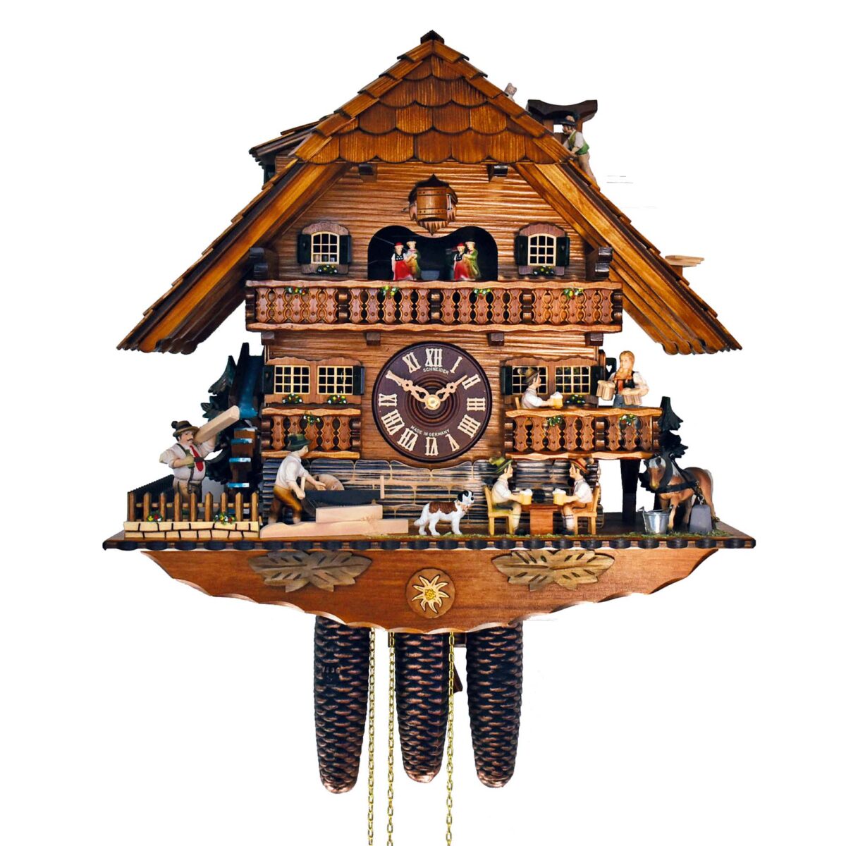 Home of the cuckoo clock - learn all about the Black Forest clock